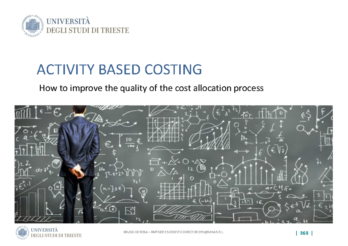 20221213 Activity-Based Costing - ACTIVITY BASED COSTING How to improve ...