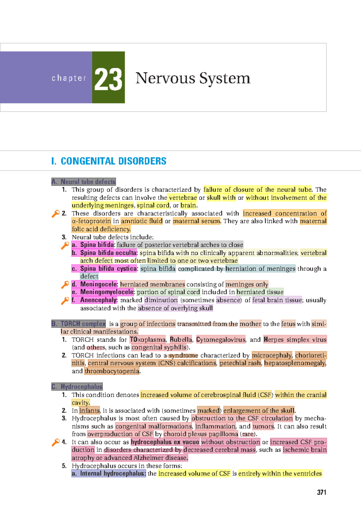 BRS Pathology - Nervous System - Nervous System 23 c h a p t e r I ...