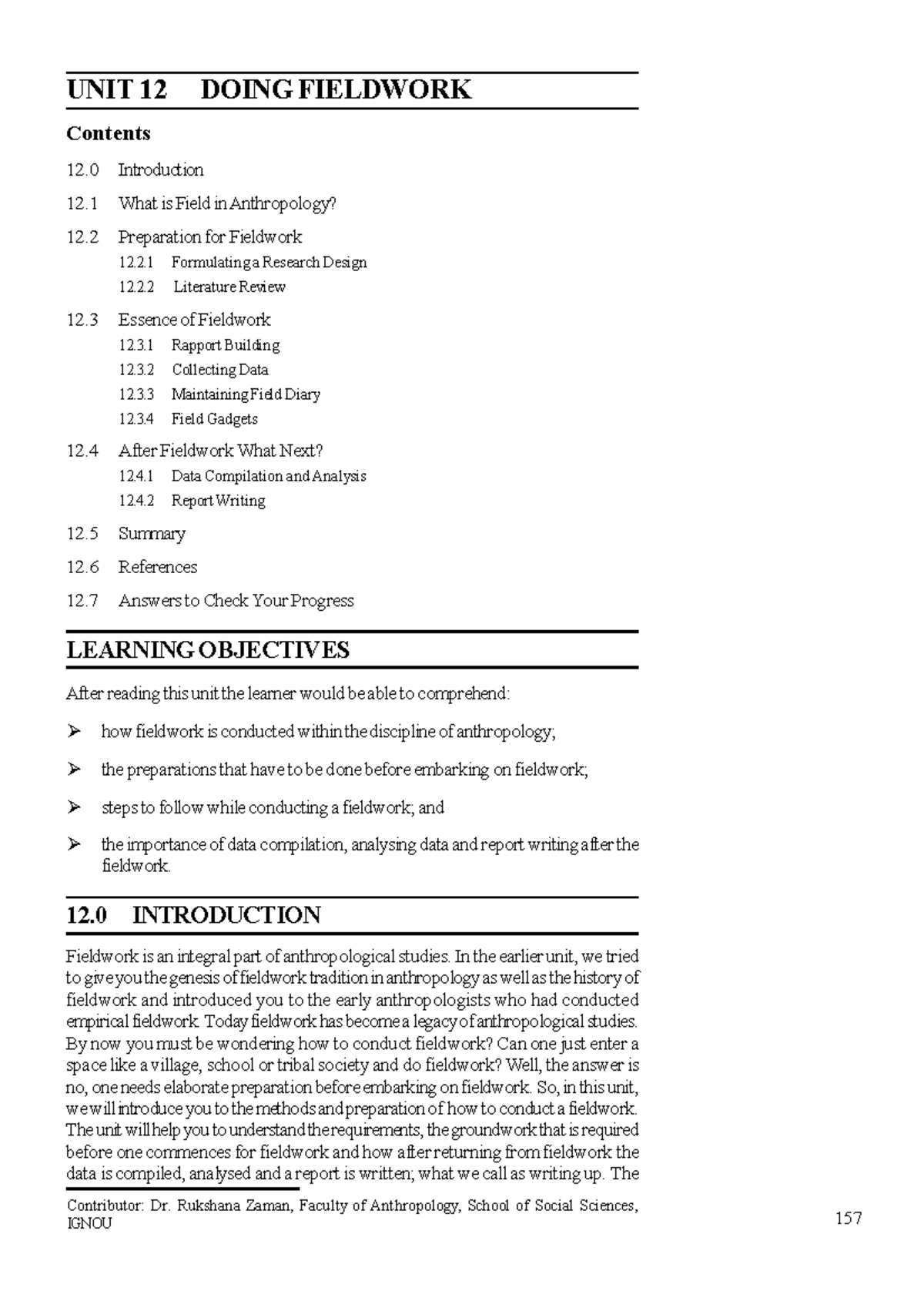 Unit12 - This include field work survey🤙 - 157 UNIT 12 DOING FIELDWORK ...