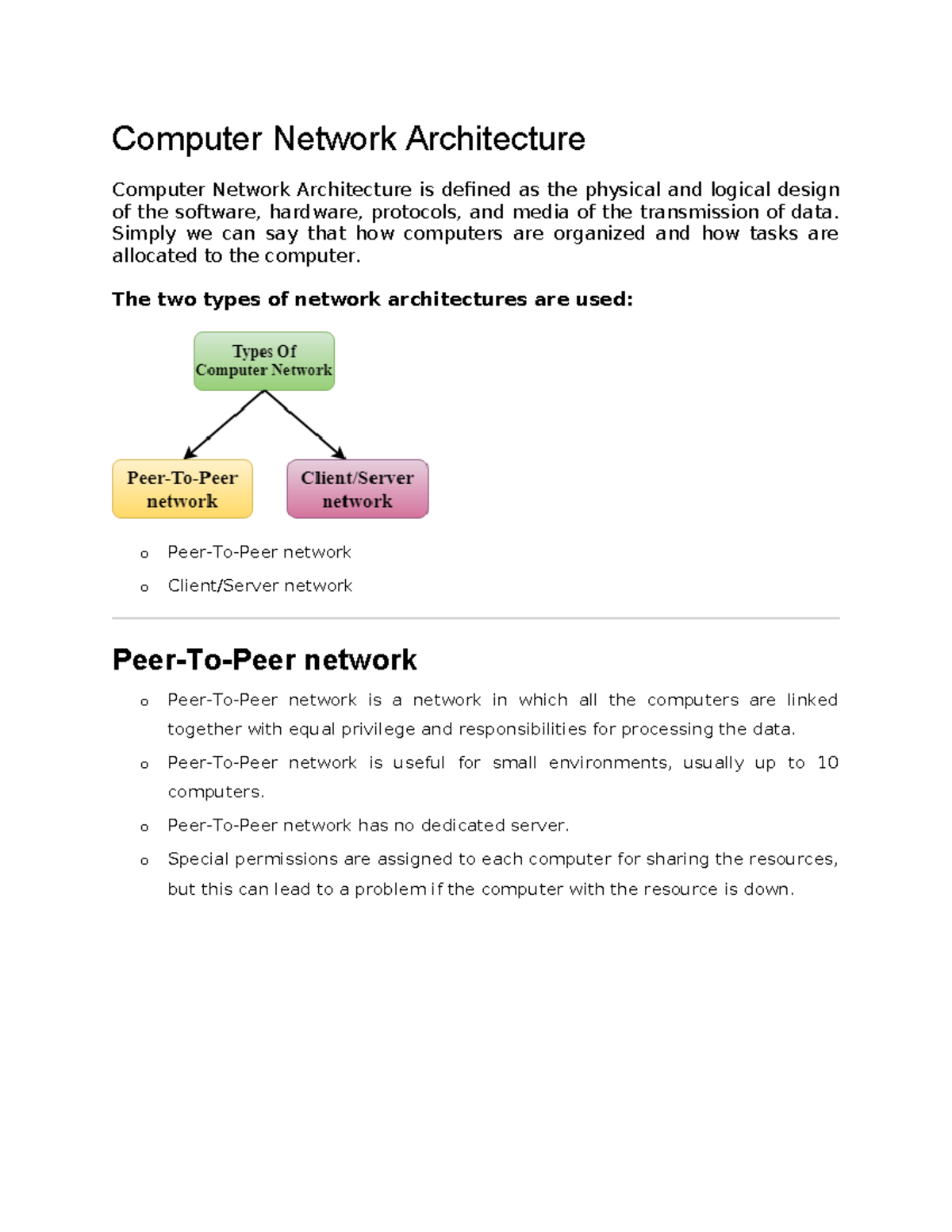 Ethical Hacking 4 - Computer Network Architecture Computer Network Architecture is defined as ...