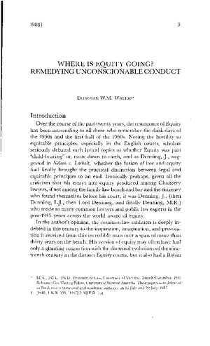 221205 Tutorial 1 - Cases for practice - Equity & Trusts - Tutorial 1 1 ...