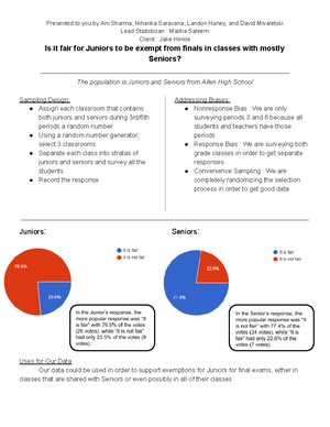 Principles of Statistics Group Assignment 2 - Sara Jones Mia Zacher Sam ...
