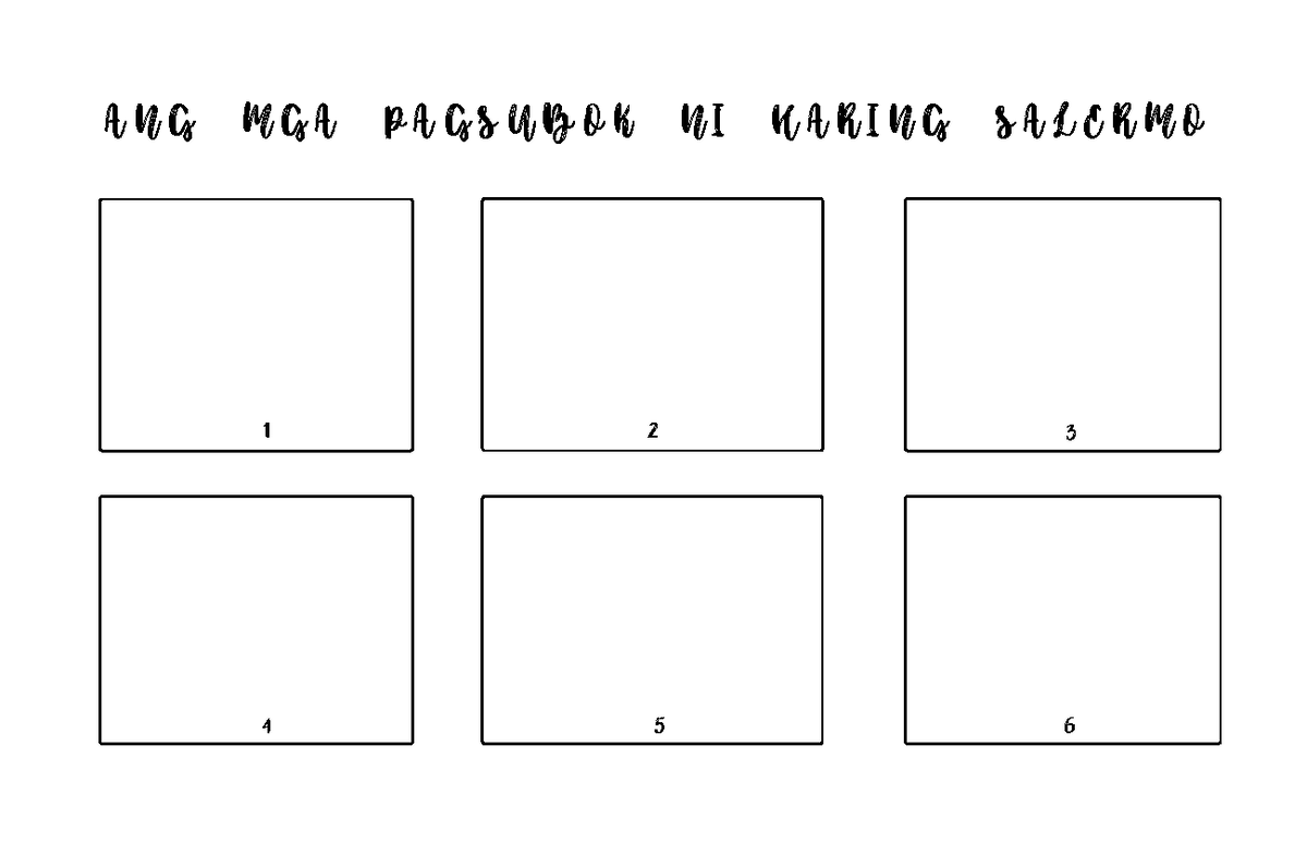 ANG MGA Pagsubok NI Haring Salermo - education - A N G M G A P A G S U ...
