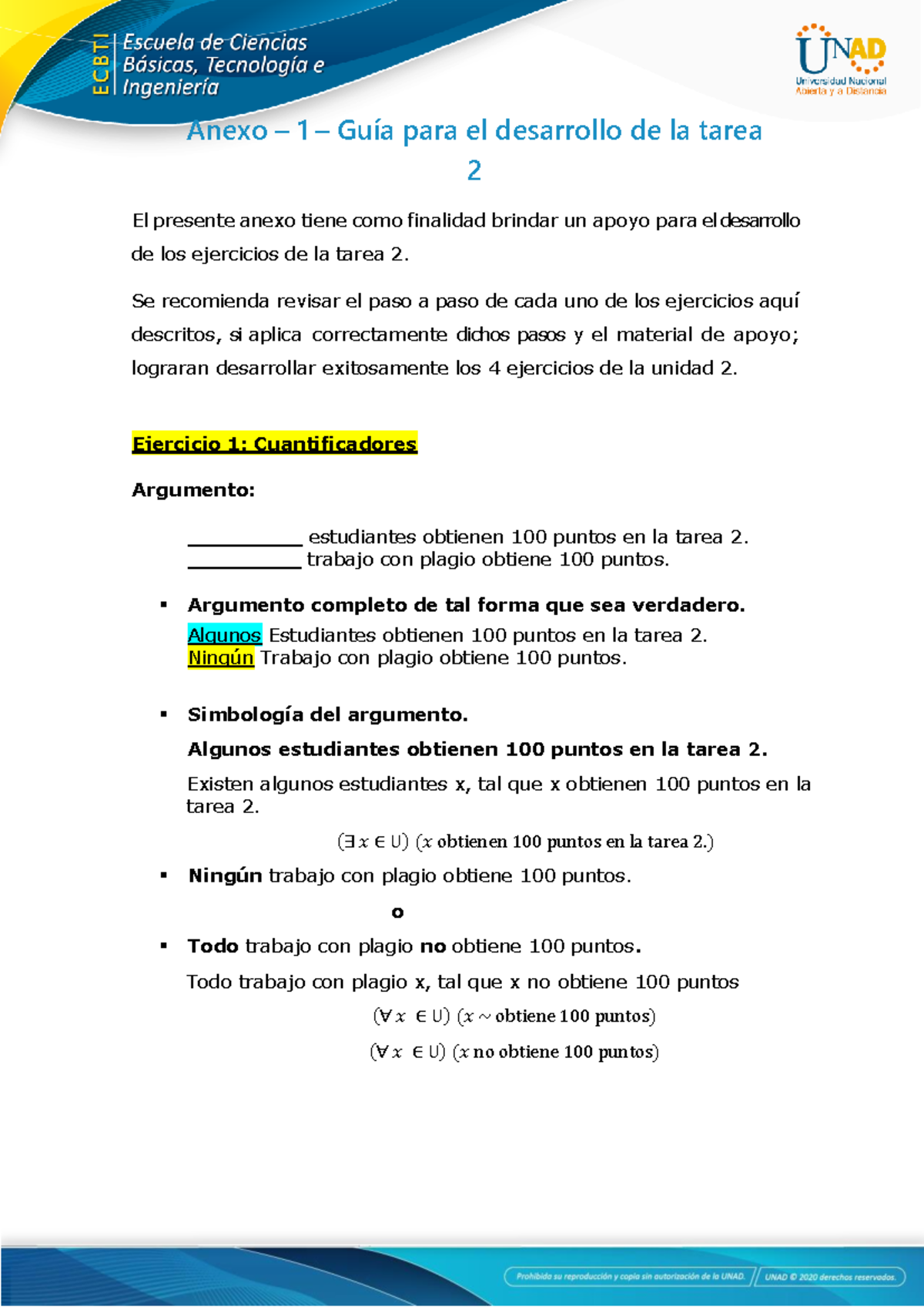 Anexo 1 - Guía para el desarrollo de la Tarea 2 - Anexo – 1 – Guía para el desarrollo de la ...