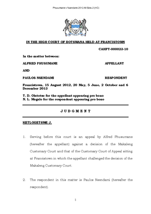 Children act of Botswana - CHILDREN’S ACT, 2009 ARRANGEMENT OF SECTIONS ...