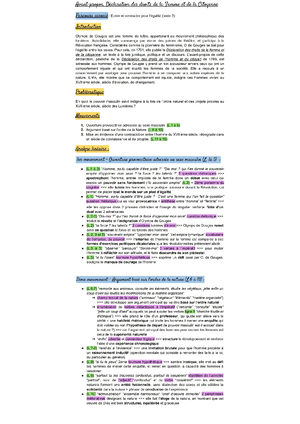 Texte 2 postambule DDFC - Français - Studocu