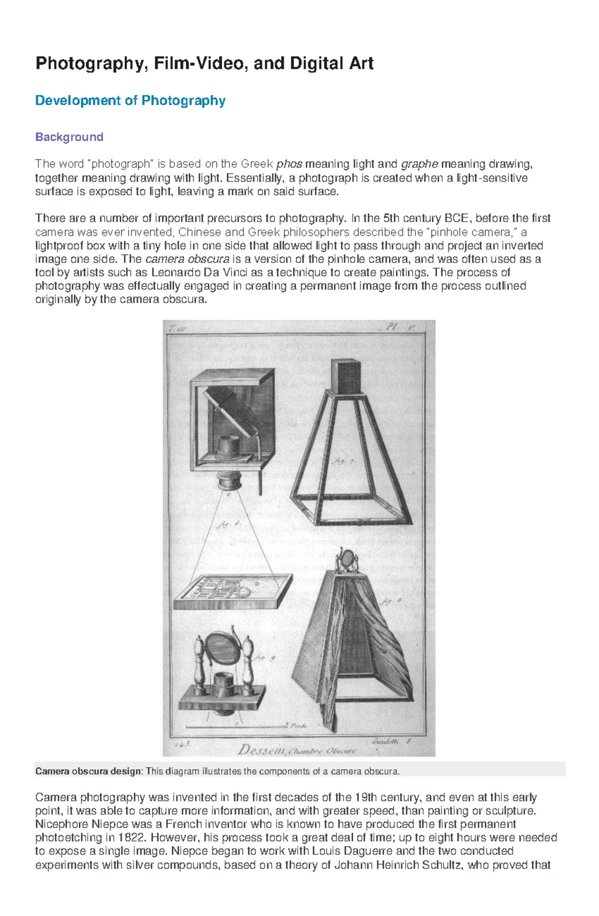 Photography, videos and digital arts - Photography, Film-Video, and ...