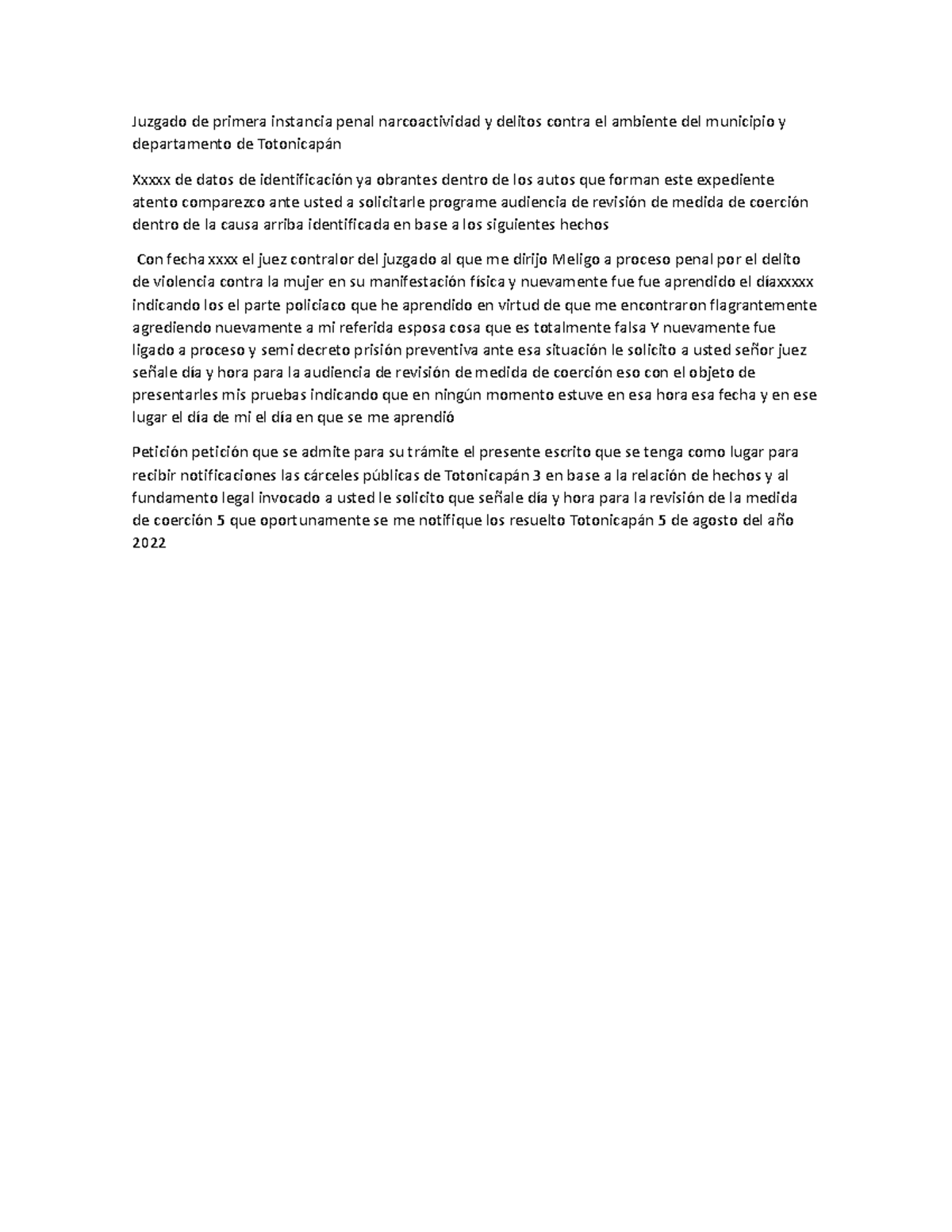 Documento - Gracias jejdk - Juzgado de primera instancia penal ...