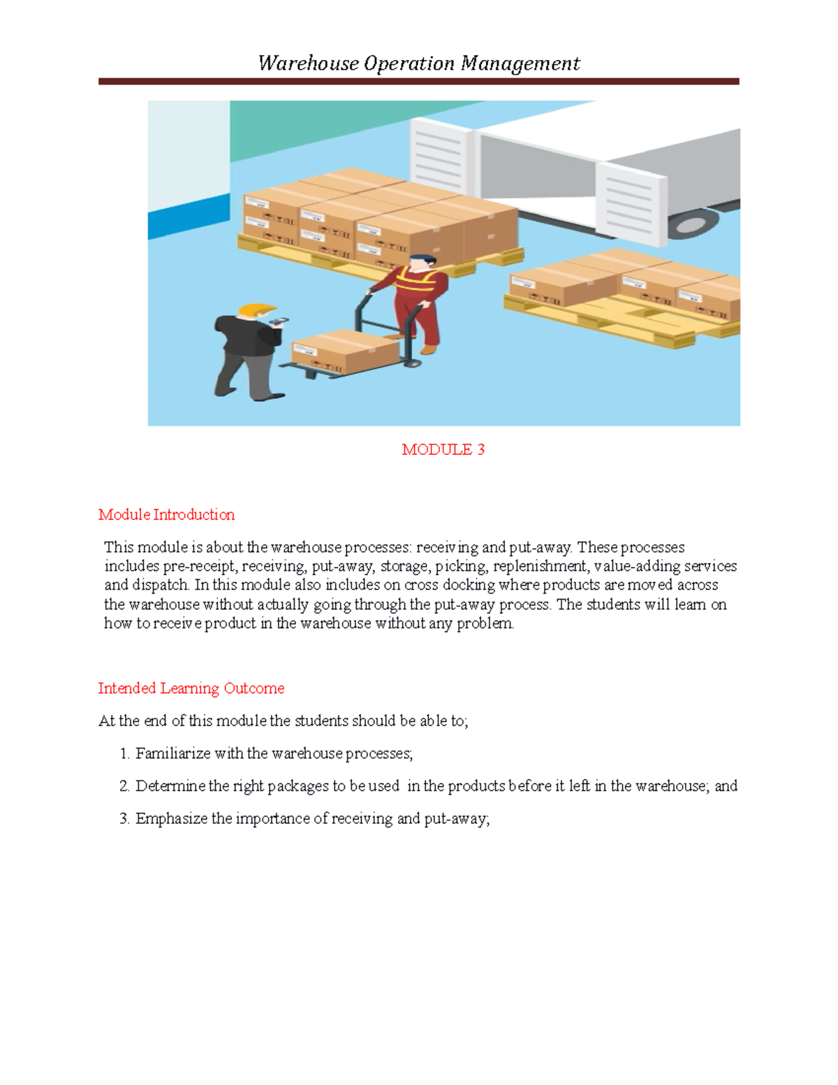 Module 3 - MODULE 3 Module Introduction This module is about the ...