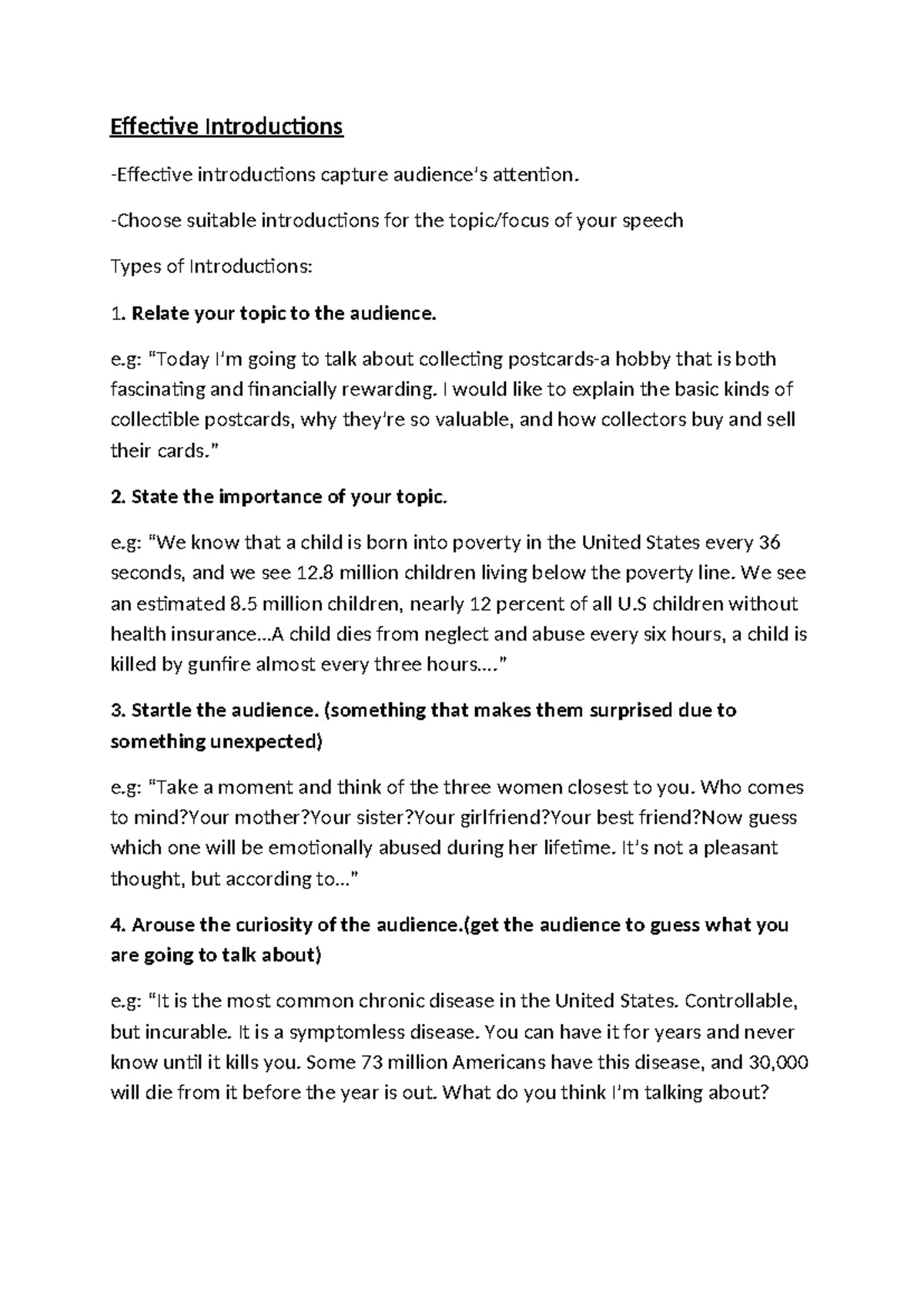 590 Effective Introductions - Effective Introductions -Effective ...