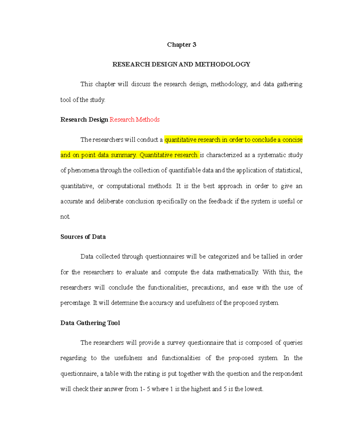 Chapter 3 - iobjoitsjhios - Chapter 3 RESEARCH DESIGN AND METHODOLOGY ...