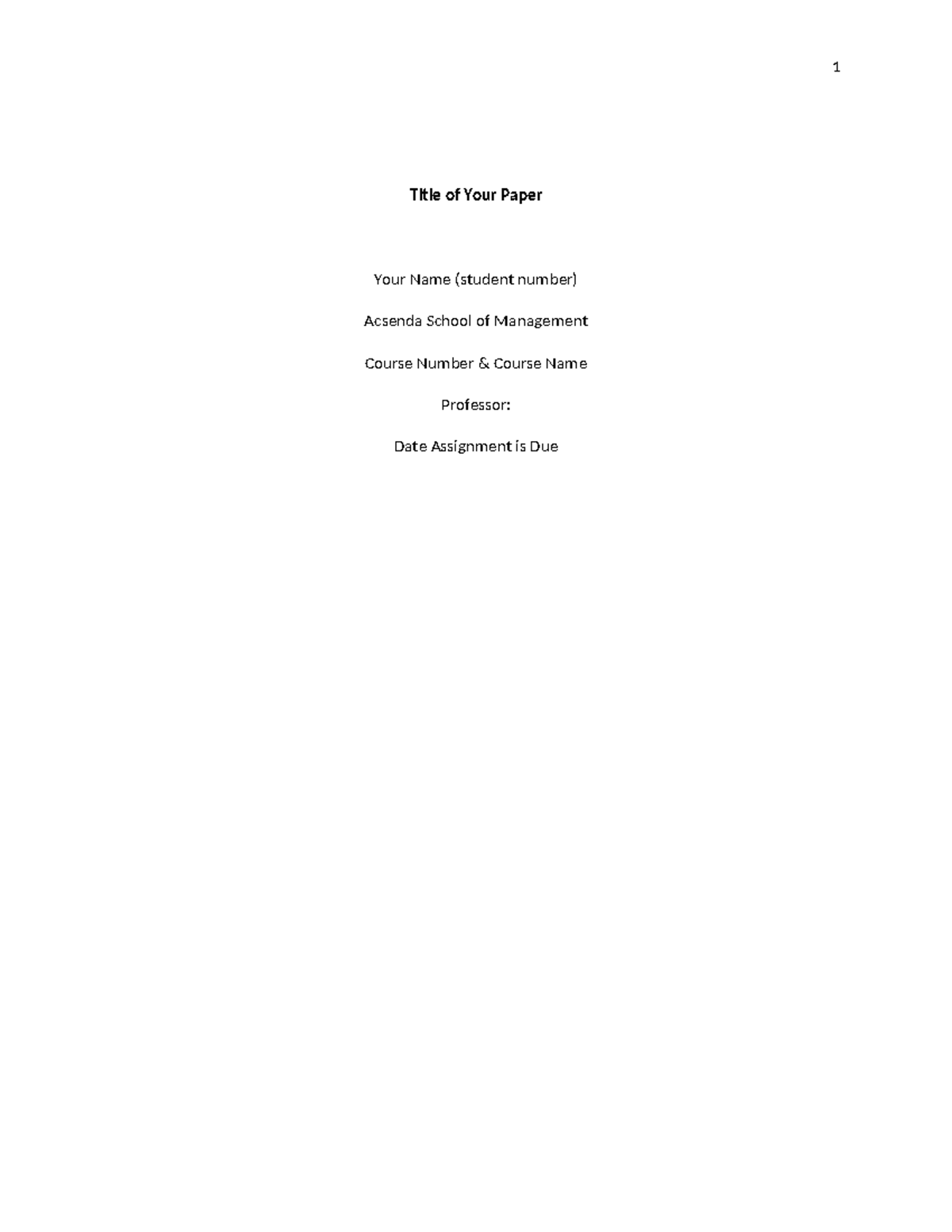 APA 7th ed template v3 - gggjv gjgjj khk hh jj - 1 Title of Your Paper ...