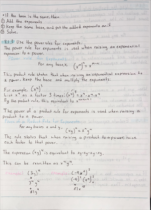 Module 3.2- Polynomial Expressions - MATH 0324 - Studocu