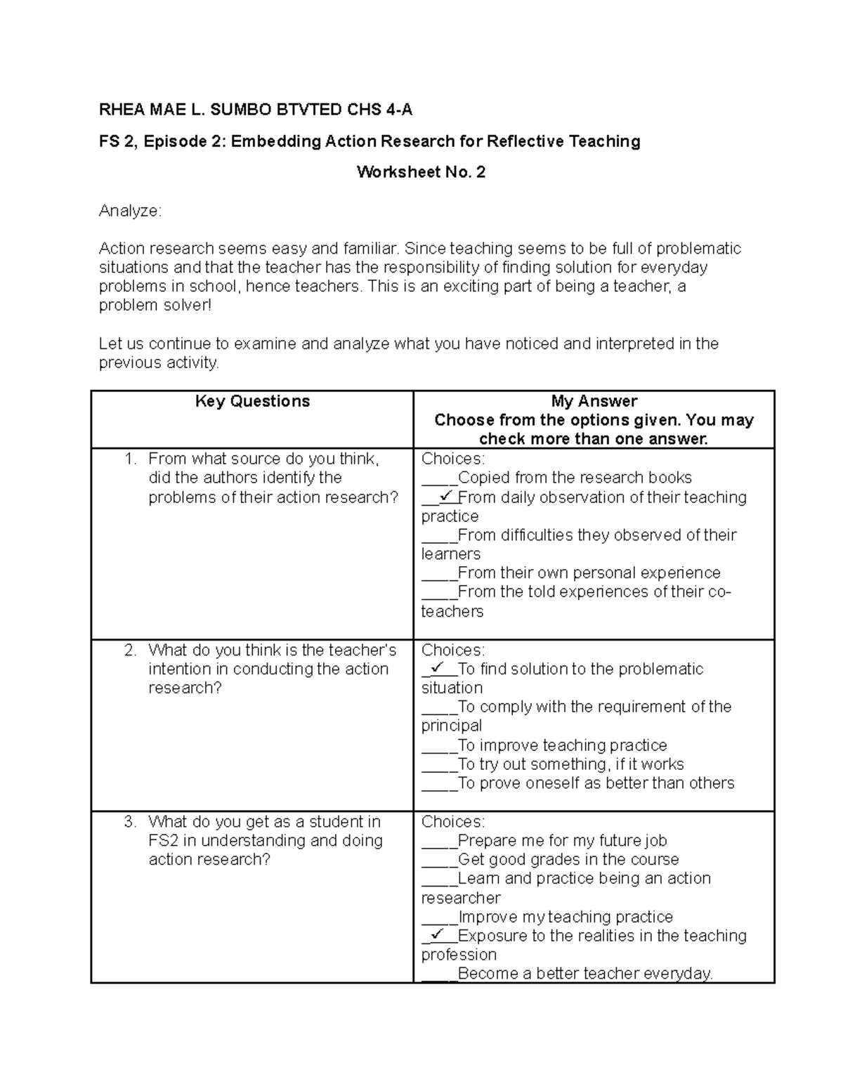 FS-2-Episode-2-Embedding-AR-for-Reflective-Teaching - RHEA MAE L. SUMBO ...