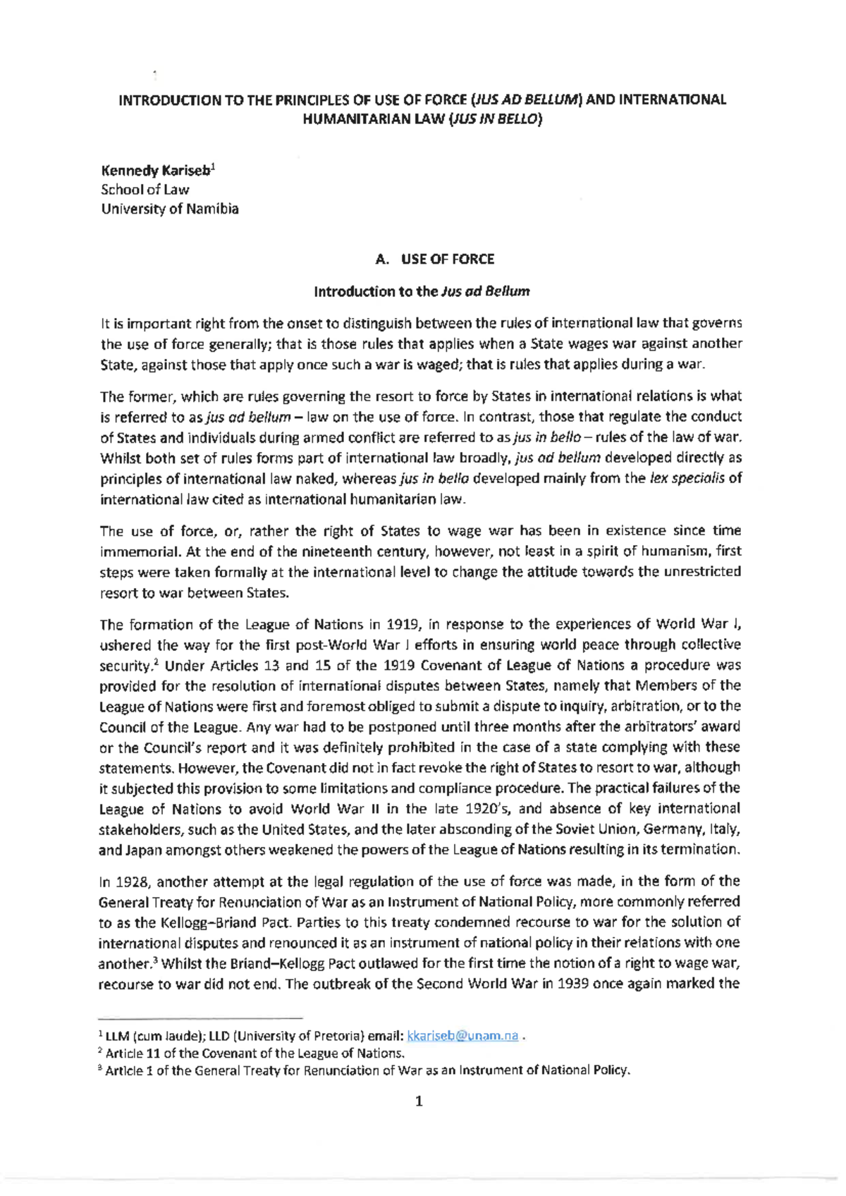 PIL Use of Force lecture note f12caf4a49dff74446 e6525fd7f02be7 ...