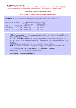 Számvitel oktatási segédlet - BUDAPESTI MŰSZAKI ÉS GAZDASÁGTUDOMÁNYI EGYETEM Gazdaság- és - Studocu