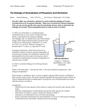 Decomposition of Hydrogen Peroxide Lab Report - Decomposition of ...
