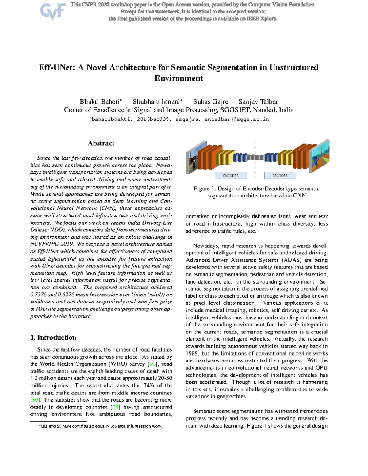 Baheti Eff-UNet A Novel Architecture for Semantic Segmentation in ...