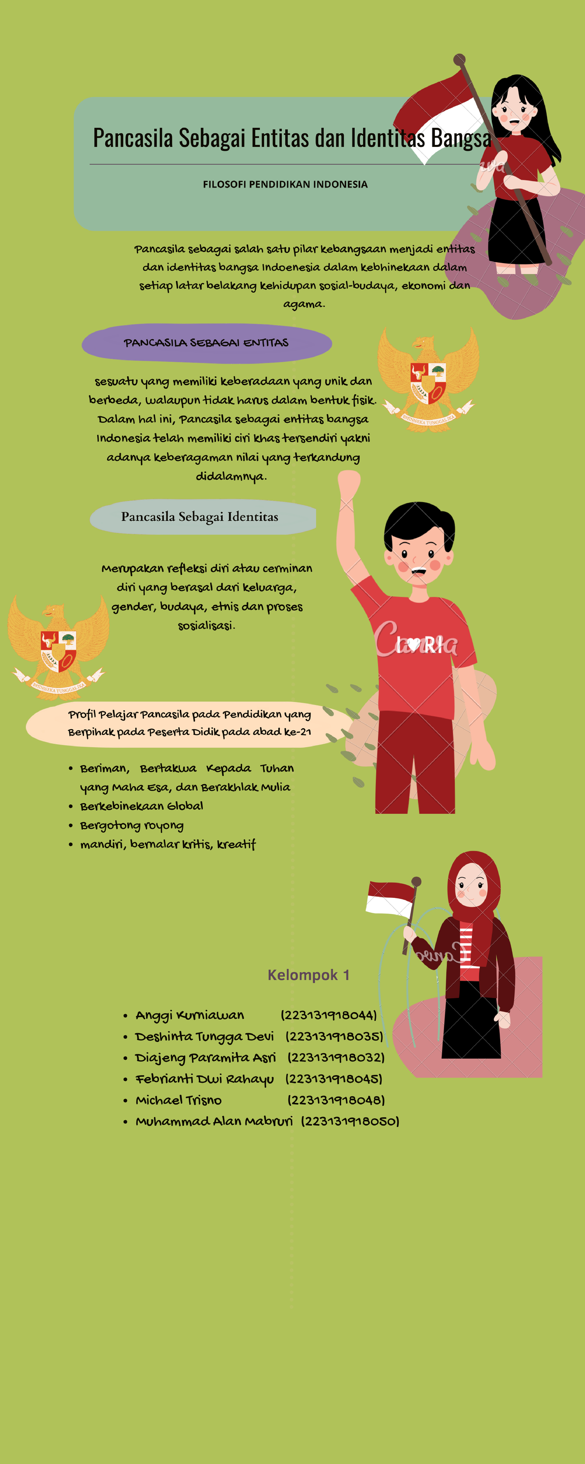 Pancasila sebagai Entitas dan Identitas Bangsa - filosofi pendidikan - Studocu