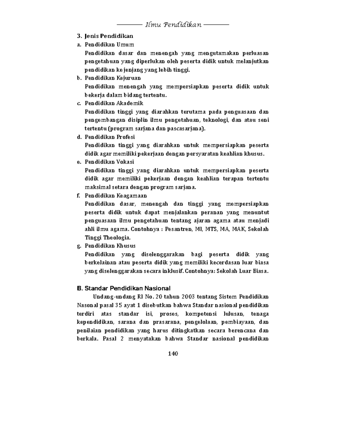Ilmu Pendidikan -51 - Notes - _____________ Ilmu Pendidikan ...