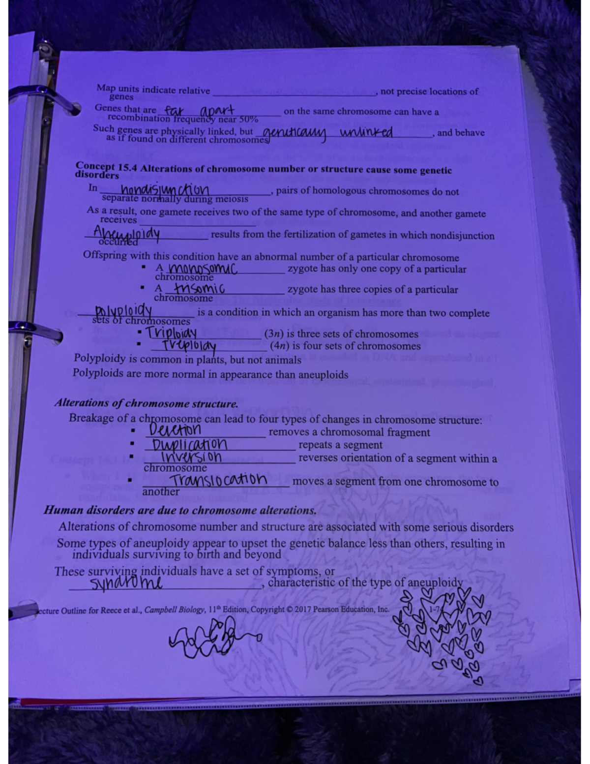 59 - general biology lecture notes - BIO1134 - Studocu