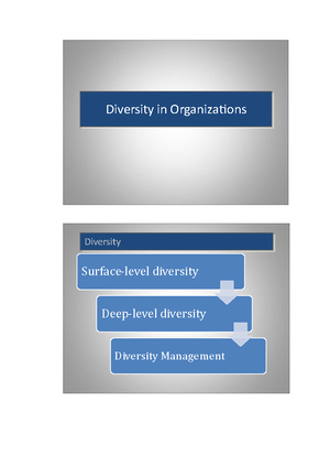 STP Guidelines - Summary Organization Behavior and Change - Centre for ...