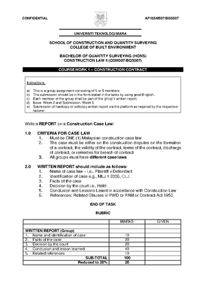Skrip MOCK Arbitration - SKRIP (MOCK ARBITRATION) Opening Statement ...