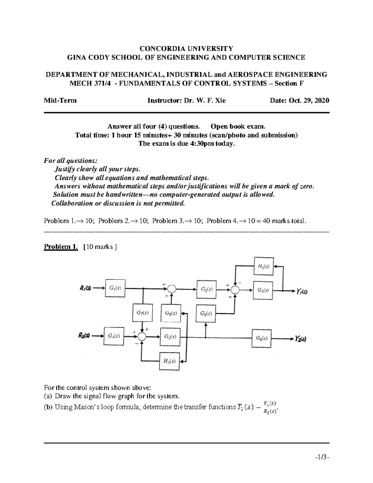 Midterm 29 October, questions - - Studocu