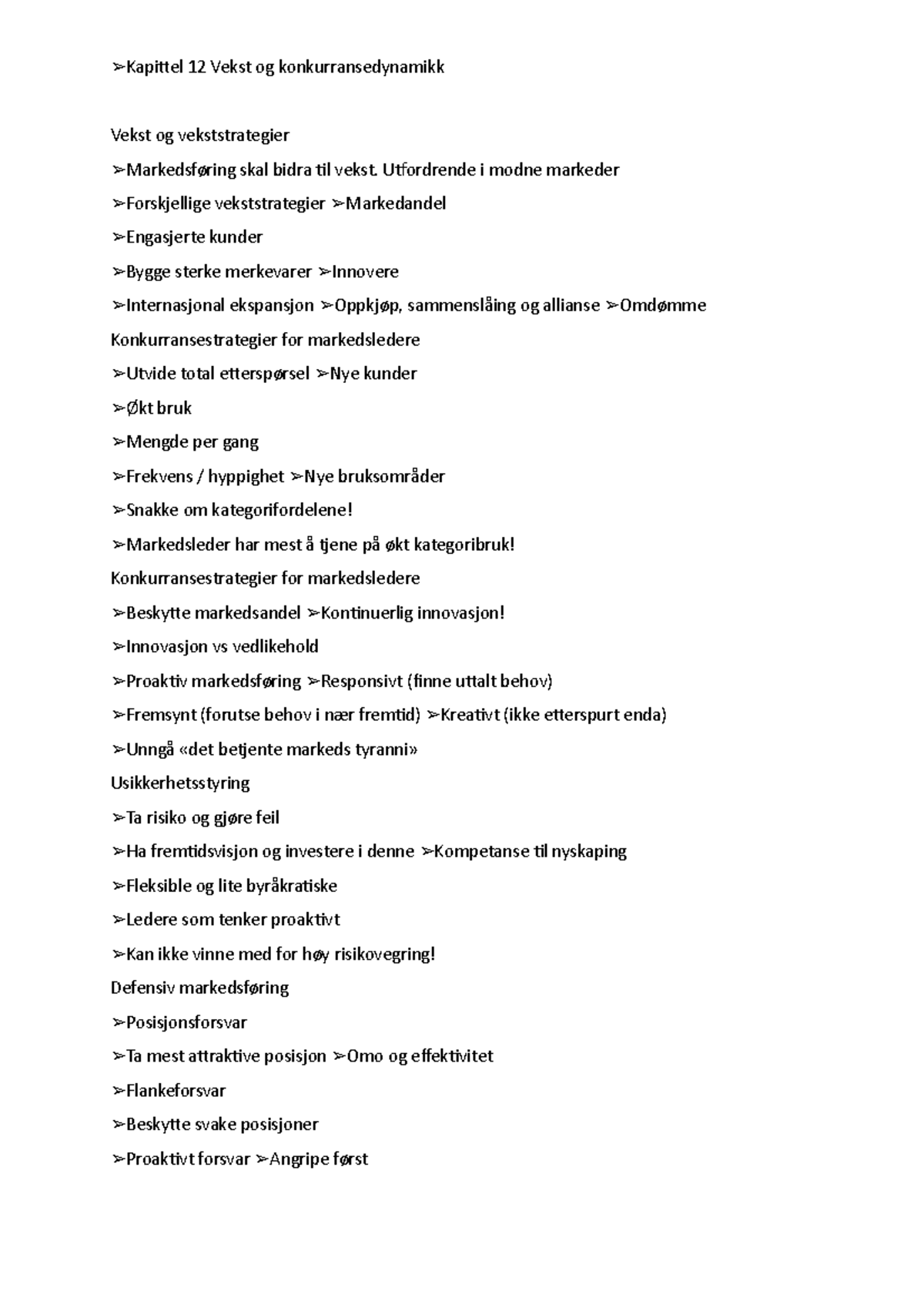 Kapittel 12 Vekst og vekststrategier - Vekst og vekststrategier ...