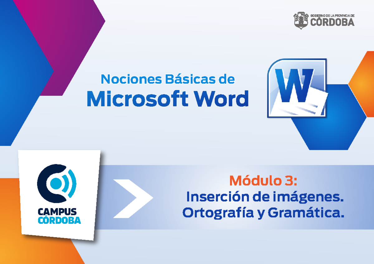 Nociones Básicas de Word - Módulo-3 - Nociones Básicas de Módulo 3 ...