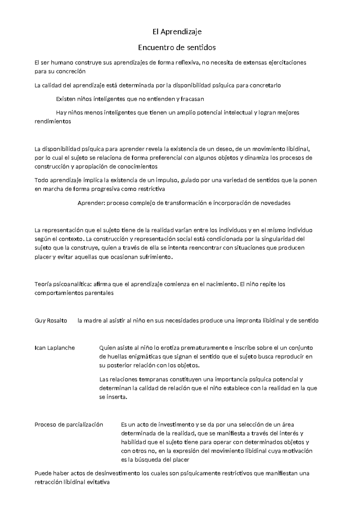 Resumenes unidad 2. Practica y Teorica - El Aprendizaje Encuentro de ...