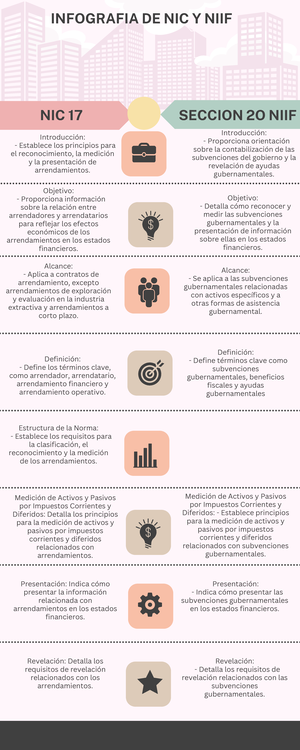 Infografía NIIF 9 - Apuntes de clase - El objetivo de la Sección 9 de ...