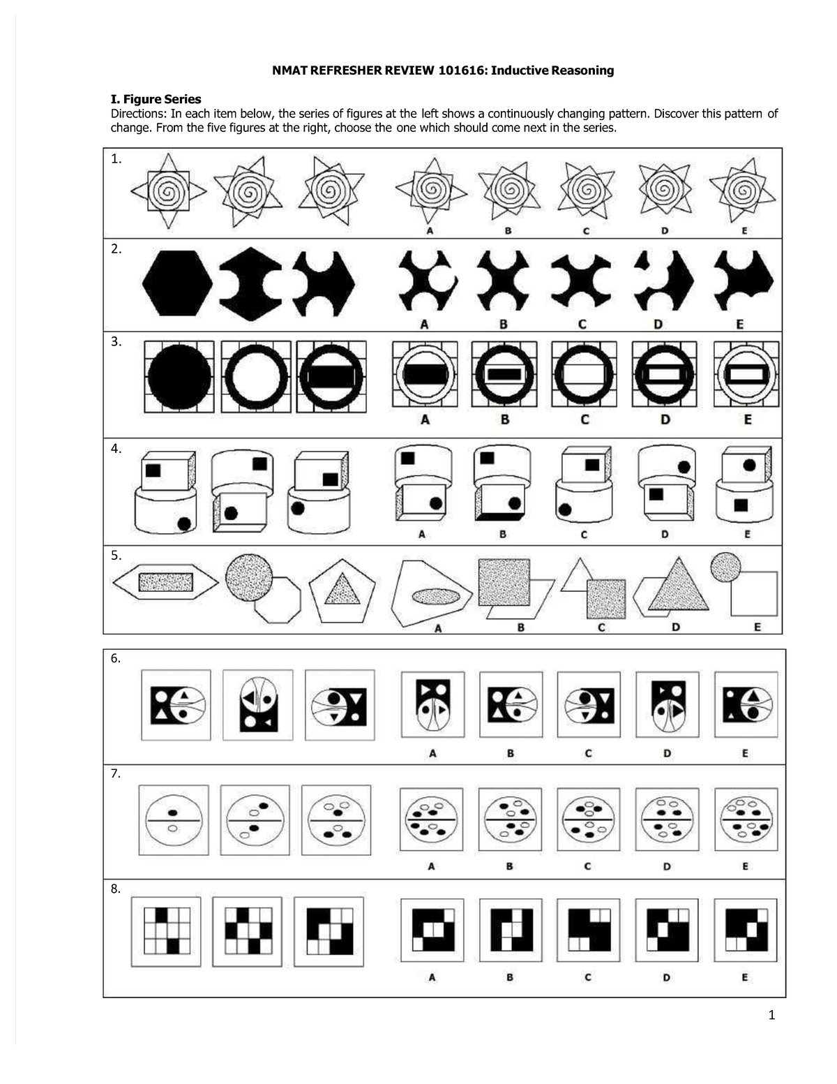 12 docdownloader - NMAT questionnaire - NMAT REFRESHER REVIEWNMAT ...