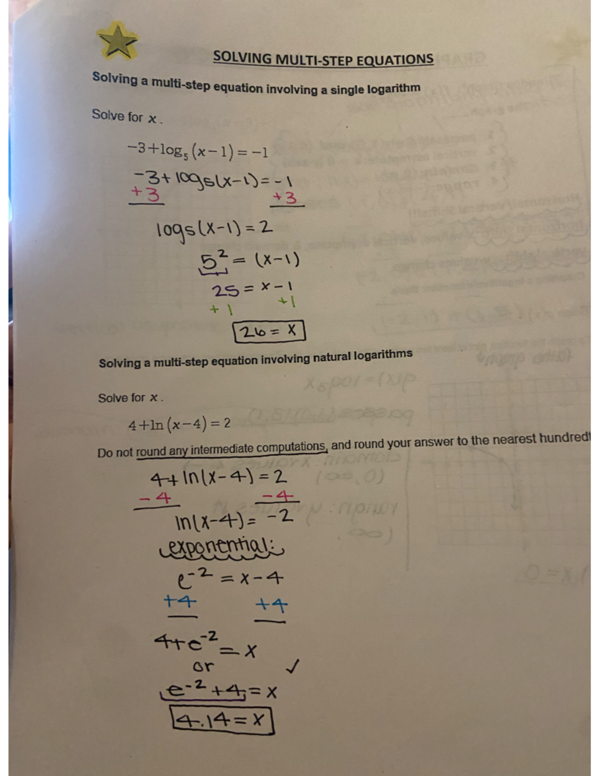 2 - professor romeona - MATH 1314 - SOLVING EQUATIONS Solving a ...