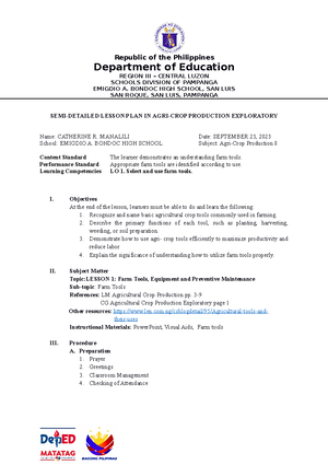 Curriculum Map for Commercial Cooking Grade 7-8 - CURRICULUM MAP: 2 nd ...