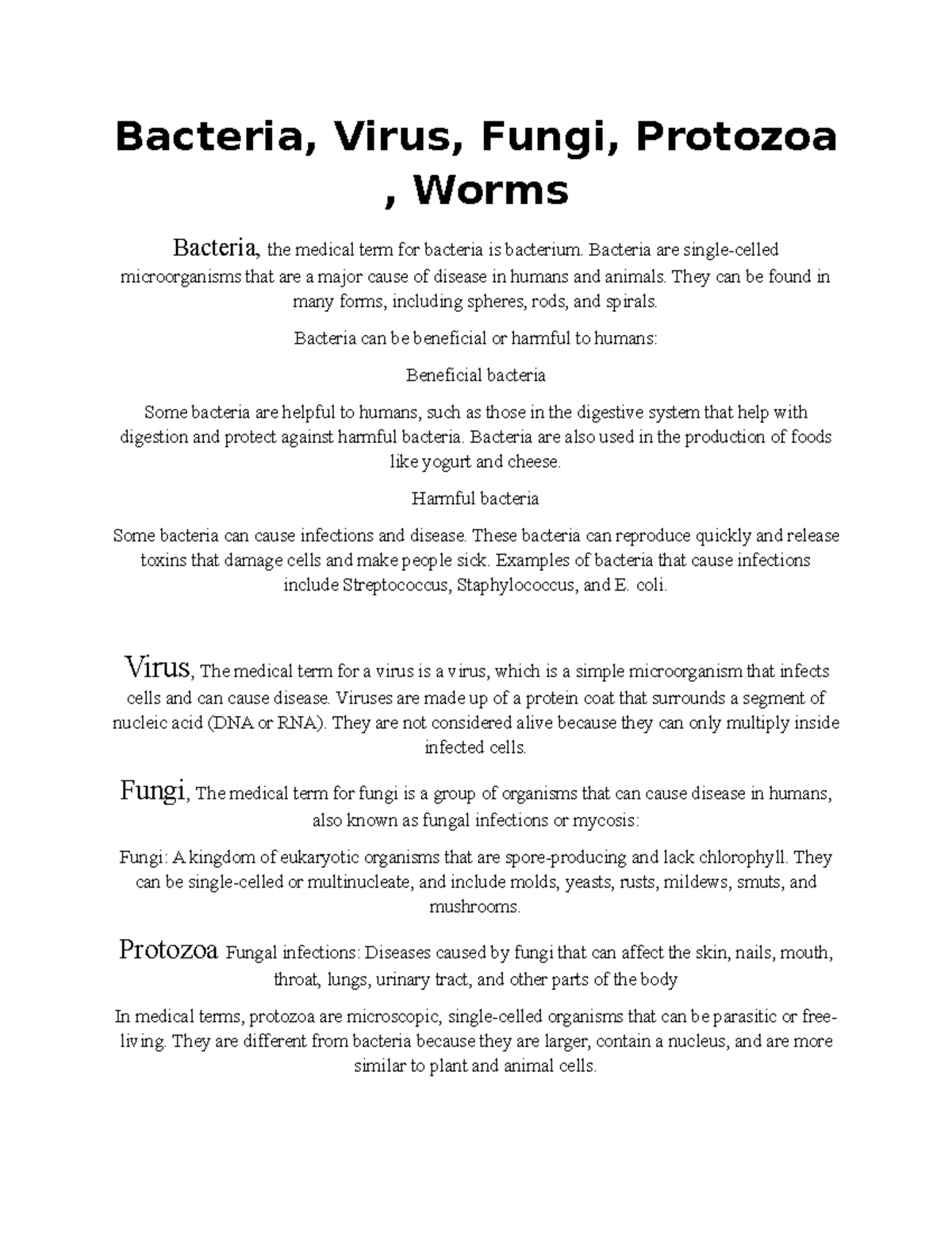 Bactira fungil viurs - hnmdthmnebenrnrnrnrmnrjmnrn - Bacteria, Virus ...