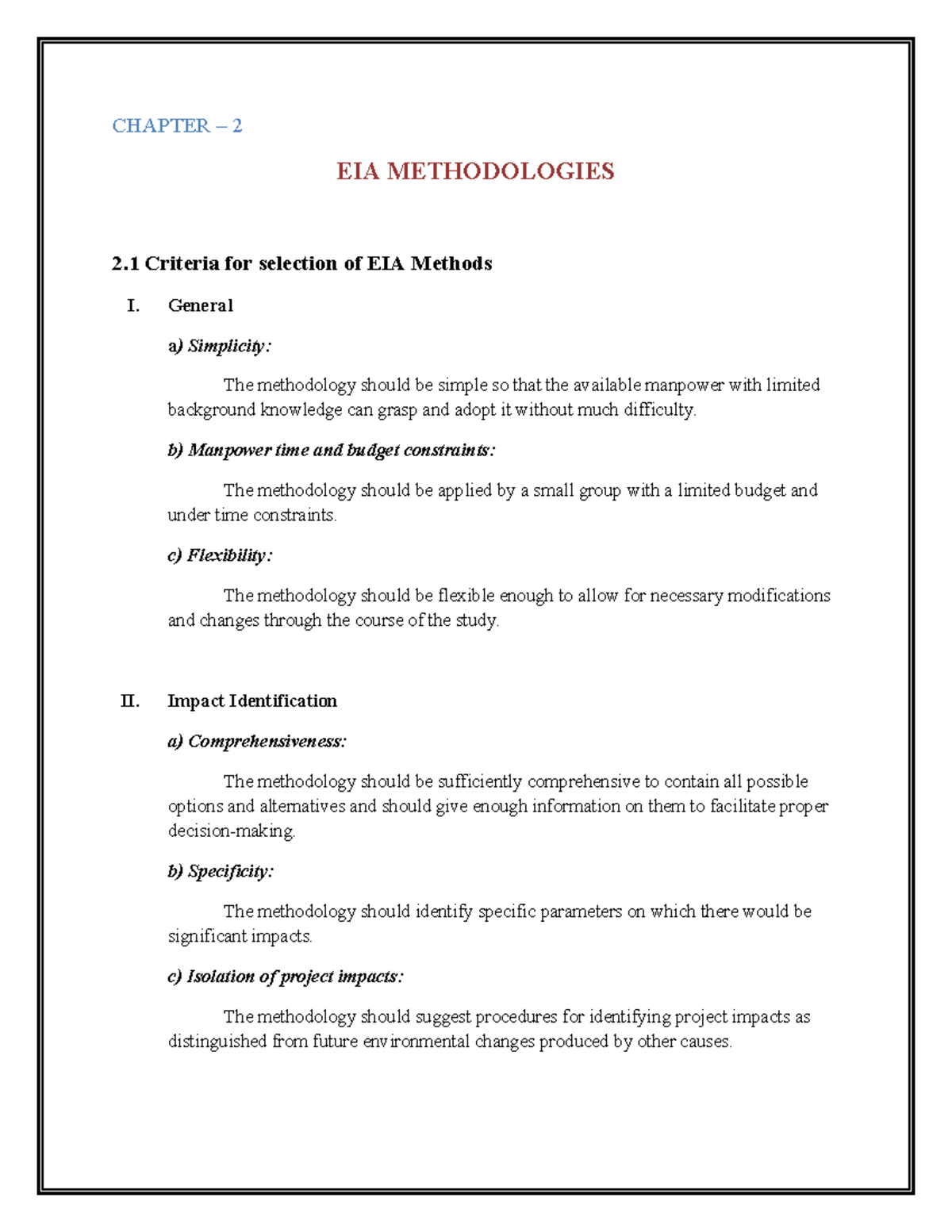 UNIT-2 Full study materials for Environmental studies. - CHAPTER – 2 ...