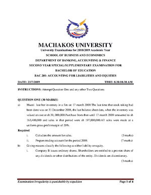 BAC 200- Lesson 2 - Easy to understand - Lesson two - Outline 1 ...