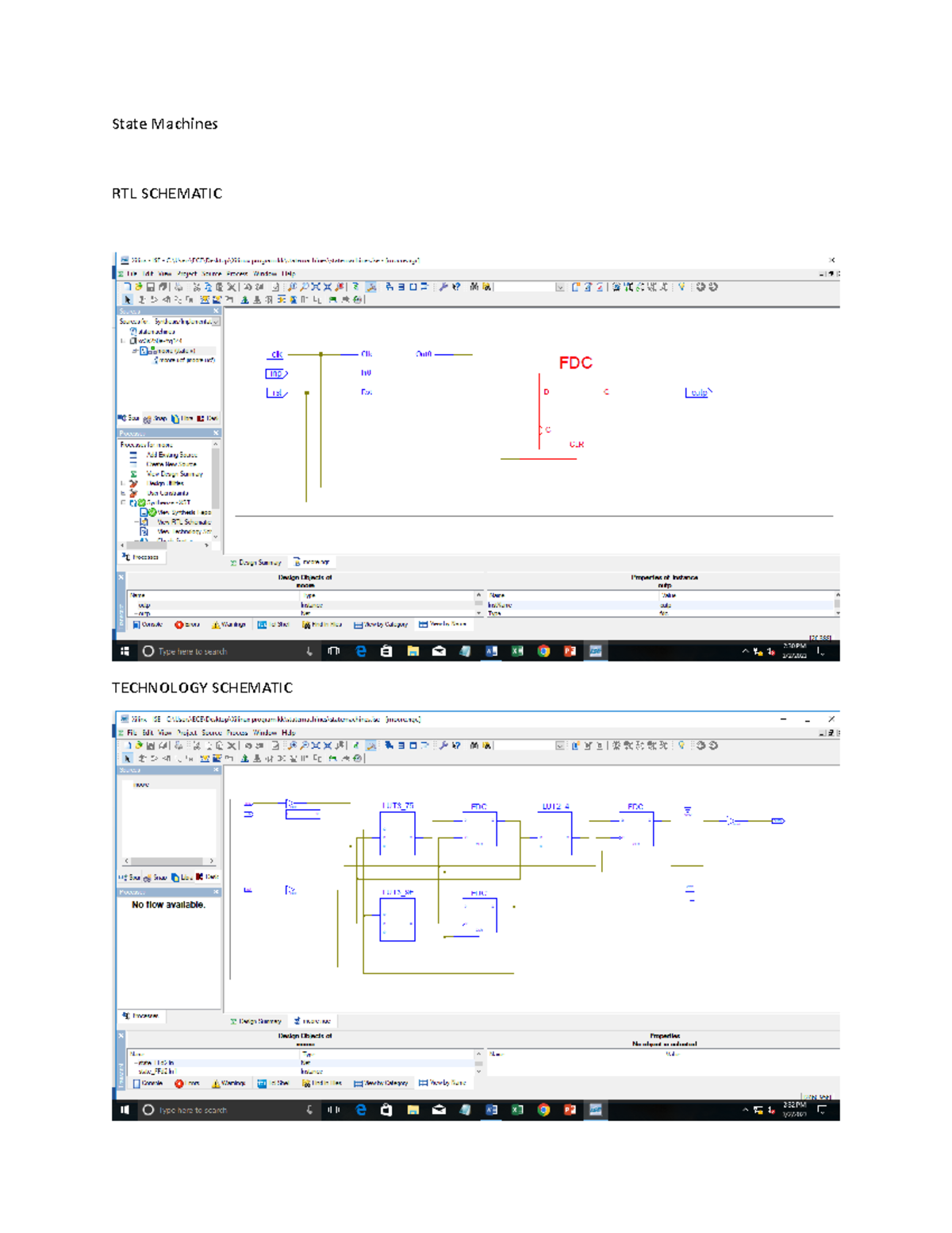 State machines timing report - State Machines RTL SCHEMATIC TECHNOLOGY SCHEMATIC FLOOR PLANNER ...