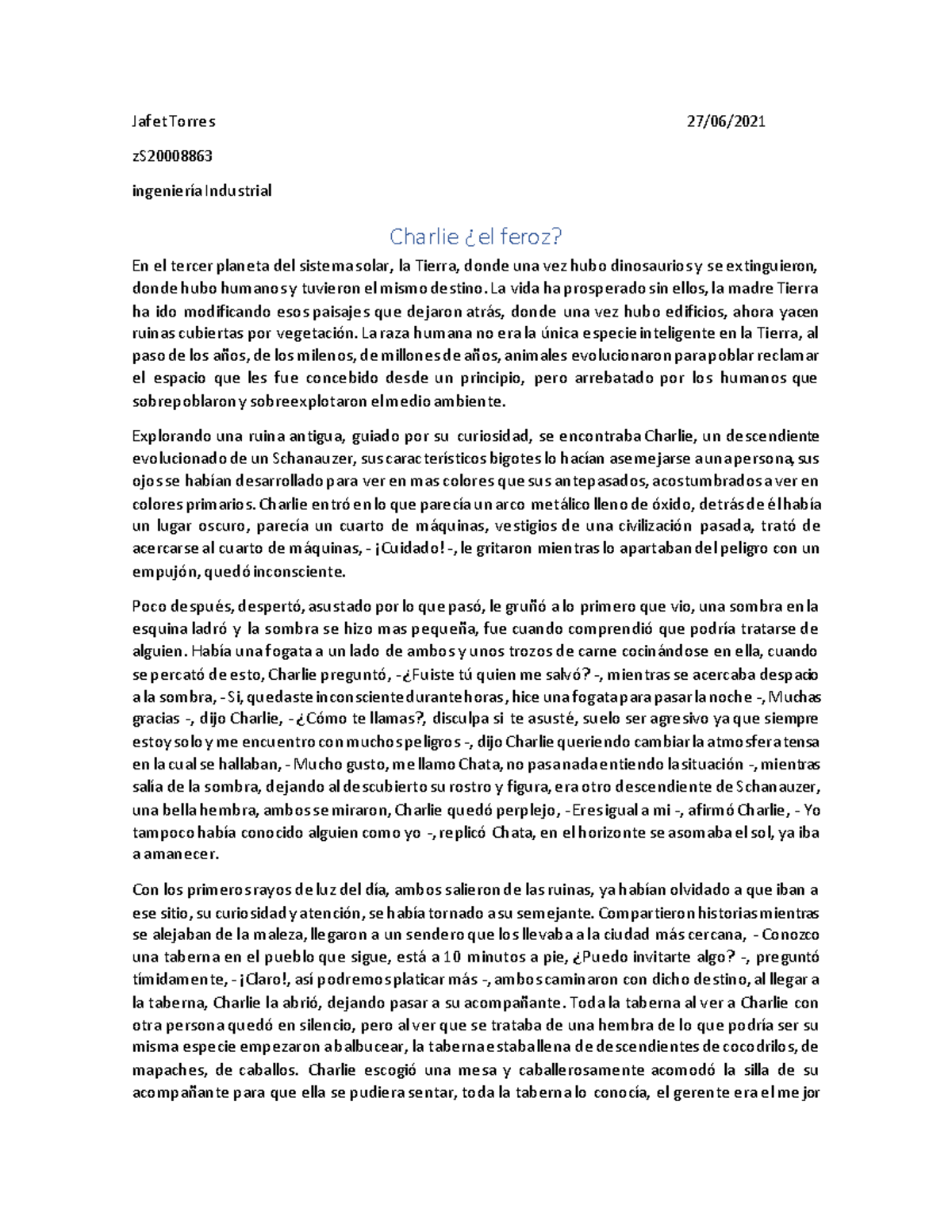 ACT05 Jafet Torres - Apuntes de la materia de Lectura y escritura de ...