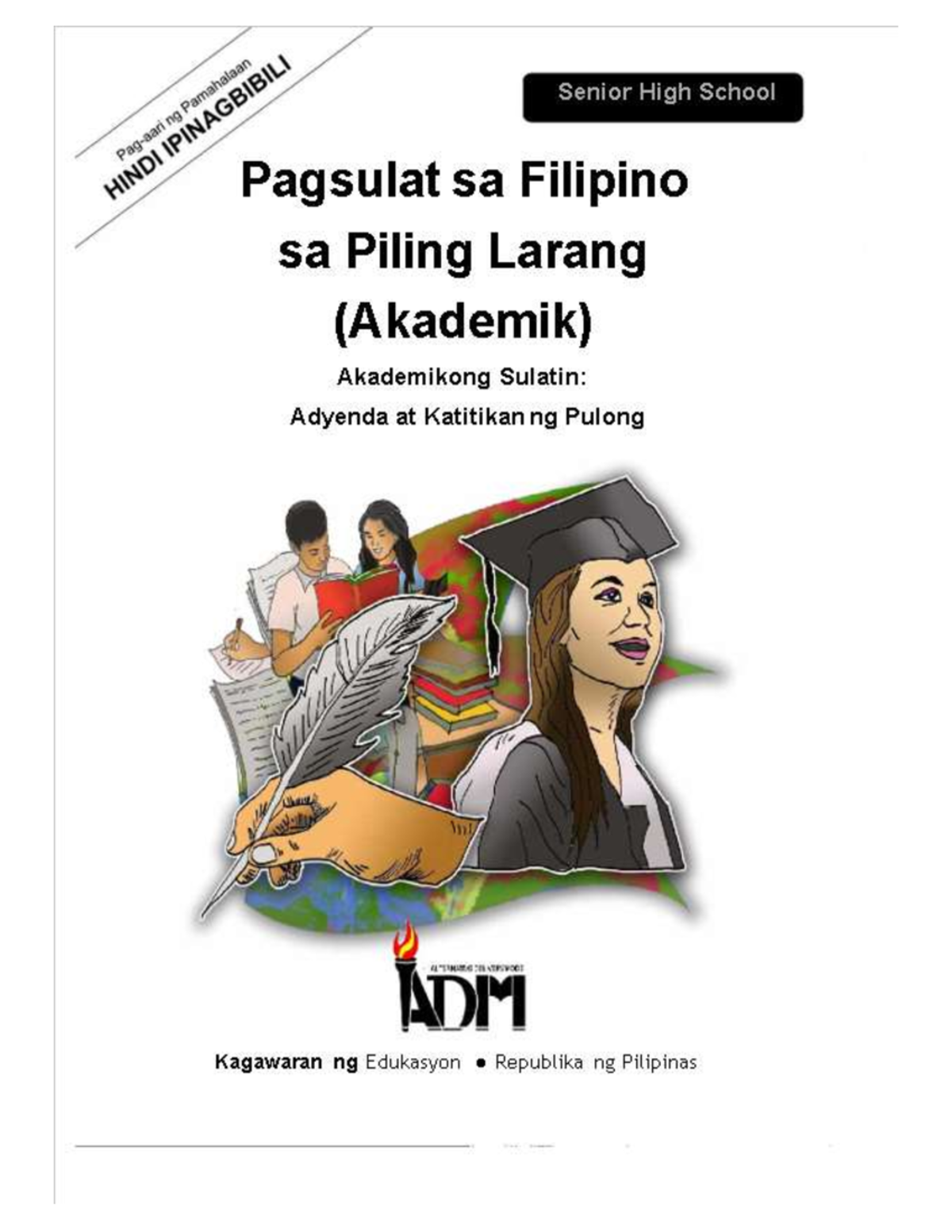 Pagsulat ng Adyenda at Katitikan ng Pulong-Module - Pagsulat ng Adyenda Ayon kay Sudaprasert ...