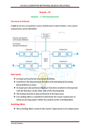 CN1 - computer networks - 21CS 21CS 21CS 21CS - Studocu