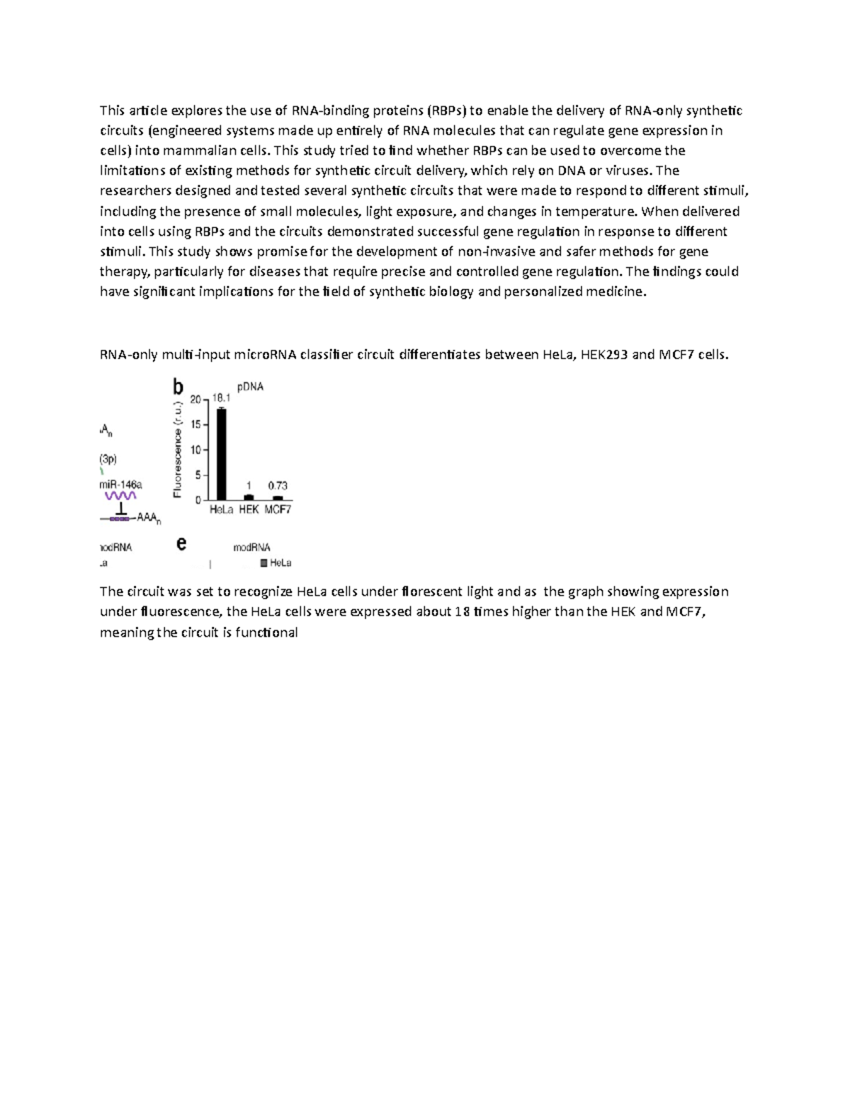 Bio 1002 skill module 4, 4.1 article summery - This article explores ...