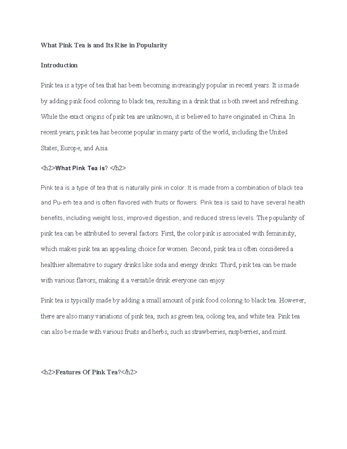 What Pink Tea is and It - Detailed - What Pink Tea is and Its Rise in ...