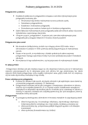 Proces pielęgnowania ZOL-1 - Data Diagnoza pielęgniarska Cel działania Planowanie Realizacja i ...