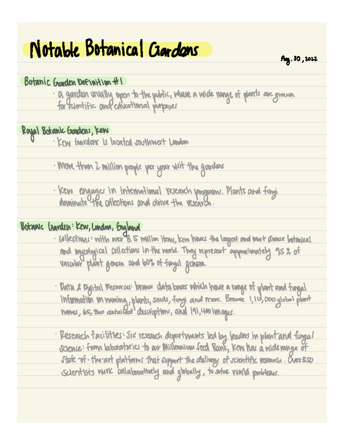 Notable Botanical Gardens - Notable Botanical Gardens avg.so Botanic ...