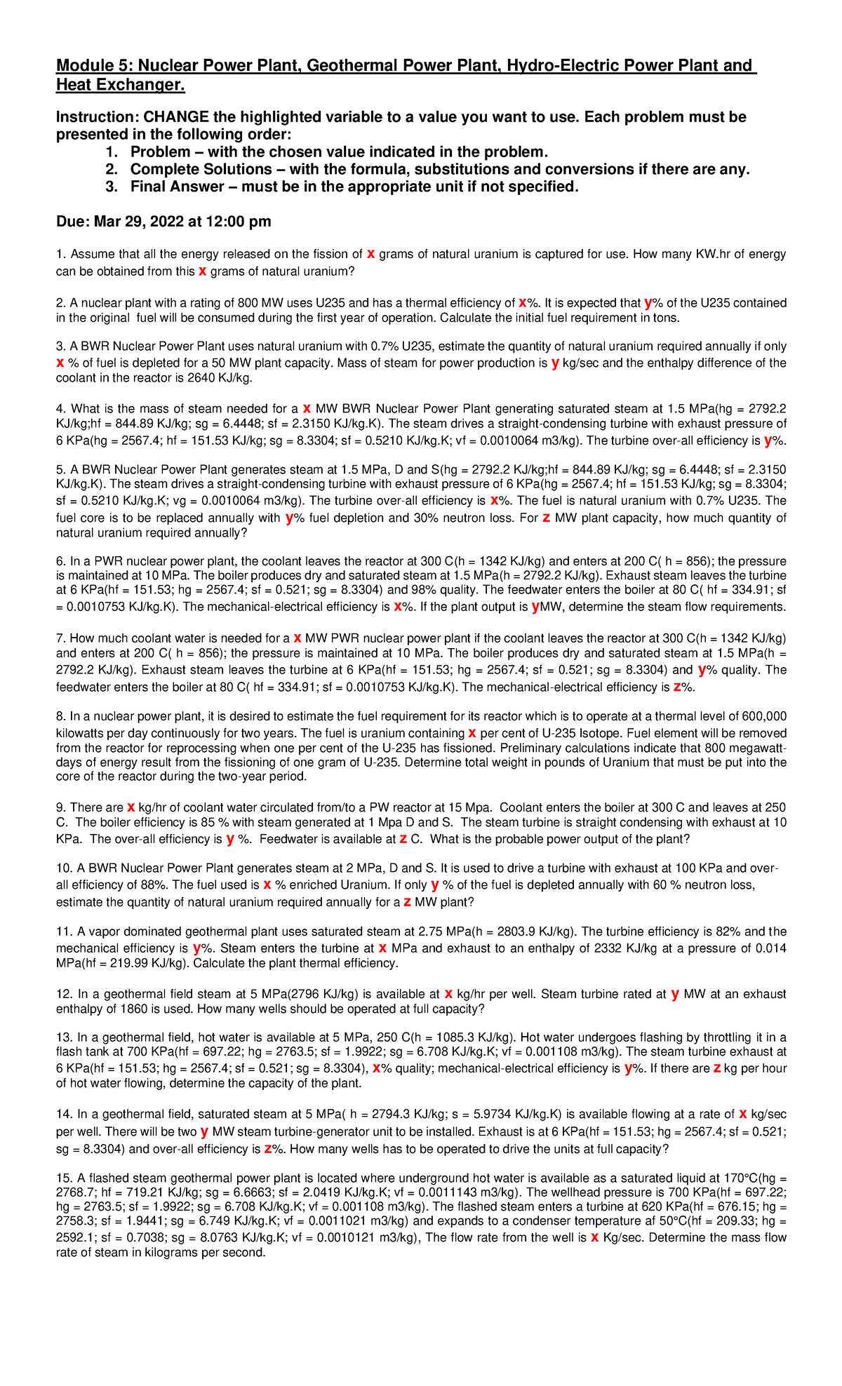 Module 5-Assignment-P1 - Mechanical Engineering - CIT-University - Studocu