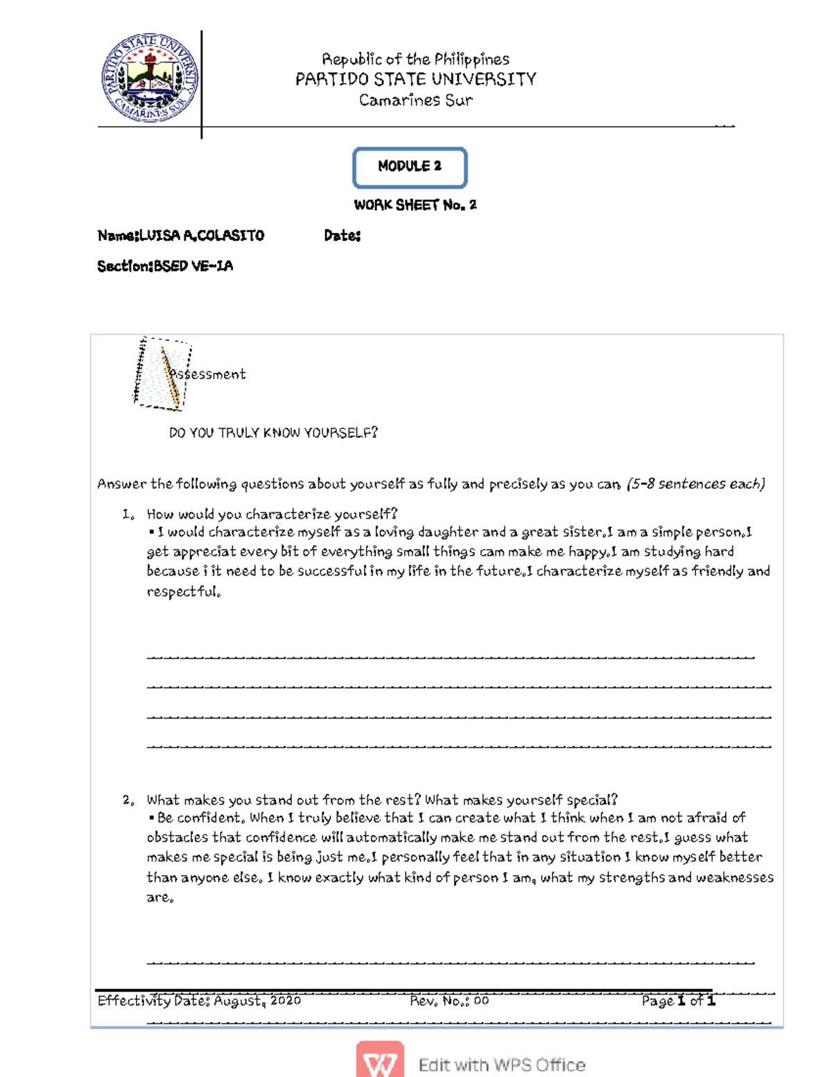 Share Worksheet 1 - Philippines history - Republic of the Philippines ...