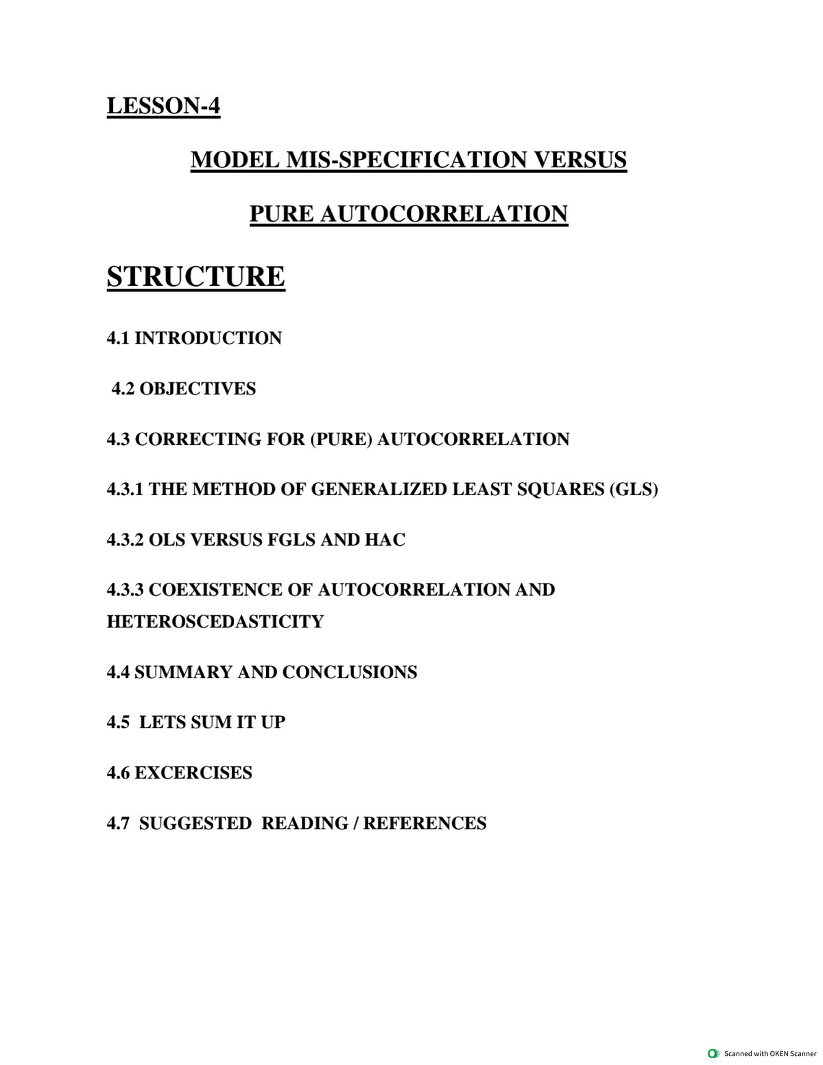 Pure Autocorrelation - Probability and Statistics - Studocu