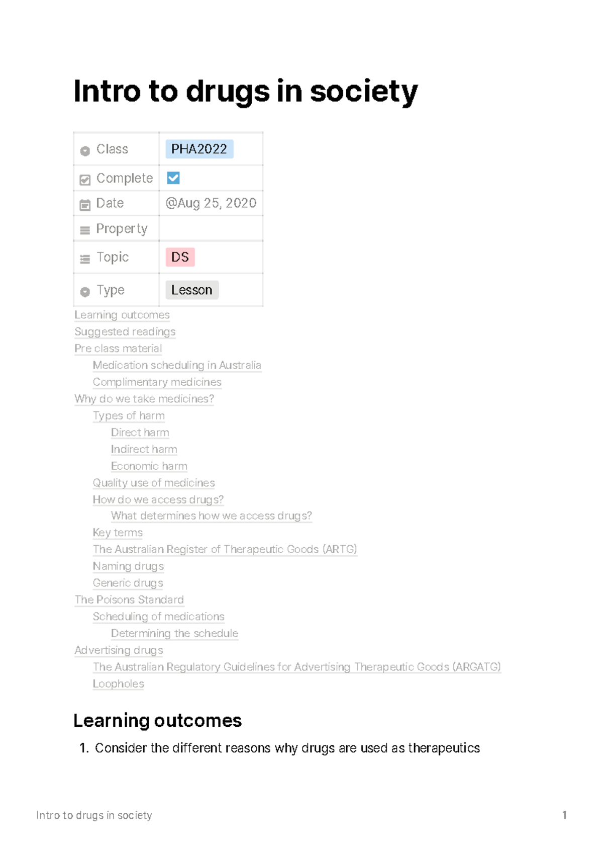 Intro to drugs in society - gov/publication/poisons-standard-susmp ...